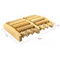 China Foot Massager Care Tool Wooden Roller for Foot Care and Reflexology Depend on Type for sale