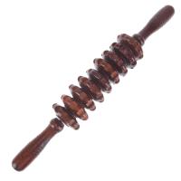 China Wooden Roller Massage Tool Stick for Muscle Relaxation and Anti Cellulite Waist Massage for sale