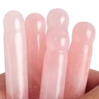 China Natural Jade Massage Stick for Rose Quartz Gua Sha Stone and Acupuncture Point Massager for sale