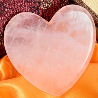 China 100% Natural Jade Rose Quartz Heart GuaSha Shape Scraping Massage Scraper for Face Tool for sale