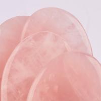 China 100% Natural Jade Rose Quartz Heart GuaSha Shape Scraping Massage Scraper for Face Tool for sale
