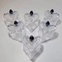 China Love Heart Shape 4pcs/set Plastic Hijama Cups Star Cupping Set for Body Massage Therapy for sale