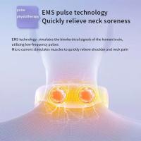 China Electric Artery Pulse Massage Cervical Belt for Neck and Shoulder Tension Relief for sale