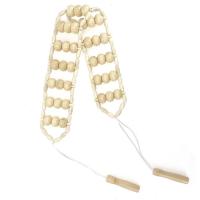 China Wood Back Massage Roller Rope for Body Lymphatic Muscle Pain Relief Certification Other for sale