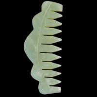 China Facial Rejuvenation Jade GuaSha Scraping Massage Tool with Different Scalp Comb for sale