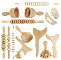 China Wood Back Massage Roller Rope for Body Lymphatic Muscle Pain Relief Certification Other for sale