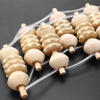 China Other Safety Standard Wood Back Massage Roller Rope for Pain Relief and Relaxation for sale