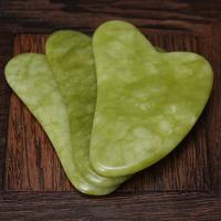 China Natural Black Jade Gua Sha for Acupoint Massage Improve Blood Flow and Release Toxins for sale