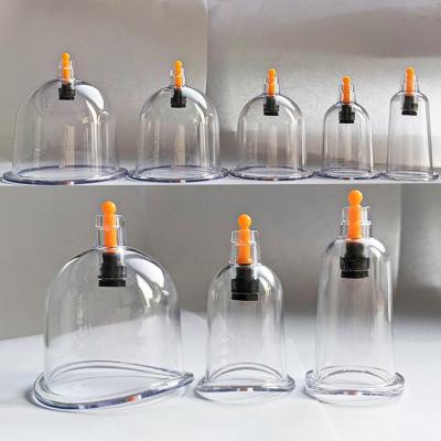 China Plastic Cupping Cups 1000 MIX Disposable Vacuum Suction Hijama Therapy Ventosas Cups for sale