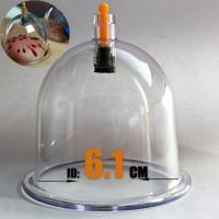 China Beauty Y1 6.1cm Large Cups for Cupping Therapy Massage Cup for Hijama Ventouse Ventosas Disposable Plastic Cupping 500pcs for sale