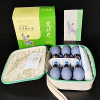 China 18 Cups Acupuncture Cupping Vacuum Set Magnetic Massage and Physical Therapy Cups for sale
