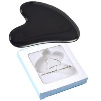 China Massager Tool for Face Guasha Board Scraping Resin SPA Massage 102mm*102mm*19 around for sale