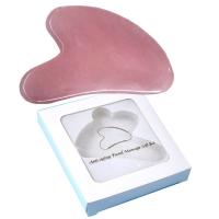 China Massager Tool for Face Guasha Board Scraping Resin SPA Massage 102mm*102mm*19 around for sale