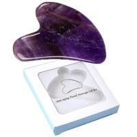China Massager Tool for Face Guasha Board Scraping Resin SPA Massage 102mm*102mm*19 around for sale