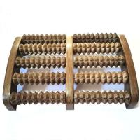 China Chinese Medicine Apparatus Health Care Tools Raw Wooden Foot Massager Roller for Spa for sale