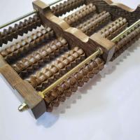 China Chinese Medicine Apparatus Health Care Tools Raw Wooden Foot Massager Roller for Spa for sale