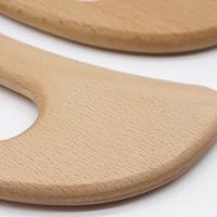 China Wood Lymphatic Drainage Paddle for Full Body Gua Sha Massage and Cellulite Reduction for sale