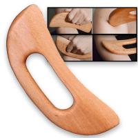 China Facial Massager Anti Cellulite Gua Sha Wood Therapy Massage Tools for Lymphatic Drainage for sale