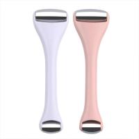 China Stainless Steel Double Sided Ice Face Roller for Slimming and Relaxation Professional for sale