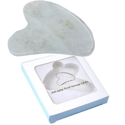 China Private Label Gua Sha for Skin Rejuvenation Pink Green White Black or Purple Options for sale