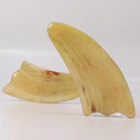 China Real Material Natural Ox-Horn Guasha Boards for Facial SPA Massager Engrave Your Logo for sale