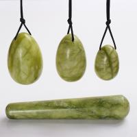 China Natural Quartz Crystal Nephrite Jade Yoni Egg Set for Women Class I Vaginal Massage 4Pcs for sale