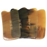 China Horn Guasha Body Scraping Plate Massage Board with Certification and Real Material for sale