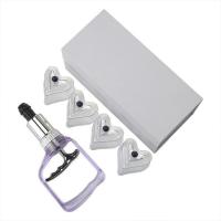 China Ventouse Massage Therapy with 4pcs Heart Shape Cupping Set and 1 Year Shelf Life Cups for sale