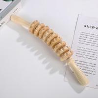China Source Massage Tool 9 Wheels Wooden Massager for Cellulite Reduction and Relaxation for sale
