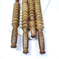 China 6/9/12/15 Wheels Wooden Massage Roller for Belly Fat Reduction and Lymphatic Drainage for sale