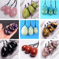 China 3-Piece Yoni Eggs Set Rose Quartz Green Purple White Natural Stones Certification Other for sale