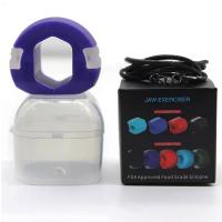 China Food Grade Silicone Jawline Trainer Chew Exercise Ball for Jaw Training and V Face Lifting for sale