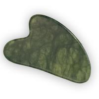 China Massage Tool Custom Natural Black Bian Stone Scraping Body Gua Sha Board Set for Face for sale