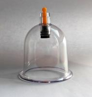 China Sterile Y3 4cm Disposable Hijama Cups for Lymphatic Drainage Thick Cupping Wall for sale