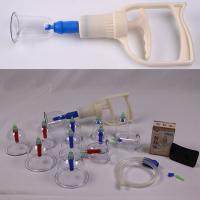 China Anti Cellulite Massage Vacuum Suction Cup Therapy Set 12 Gua Sha Massage Tools 3in1 in Box for sale