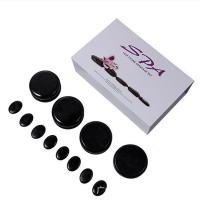 China 16pcs Portable Spa Hot Stone Massage Stones Set Feature 2 Deep Relaxation of Muscles for sale