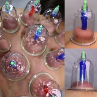 China Thick Cupping Wall 32pcs Health Medical Massager Vacuum Suction Hijama Cups Cupping Set for sale