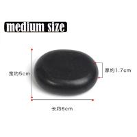 China Body Massage Properties Volcanic Stone for Massage 16pcs Black Energy Stone Tools for sale