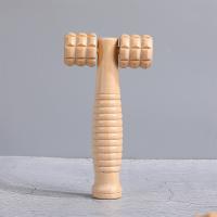 China Logo Engrave Wooden Face Roller for Face Wood Therapy Natural Wood Customized Service for sale