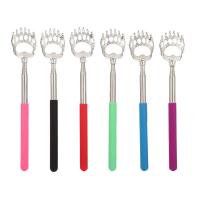 China 1-Year Shelf Life Portable Metal Bear Claws Back Scratchers with Telescopic Handle for sale
