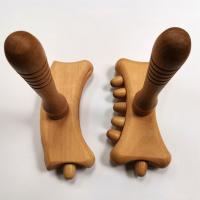 China Wooden Fascia Guasha for Body Sculpting and Lymphatic Drainage Head Size 17.5*8.5*3cm for sale