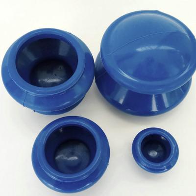 China Actual Supply 4pcs Rubber Cupping Set for Vacuum Body Therapy Class I Massaging Tools for sale