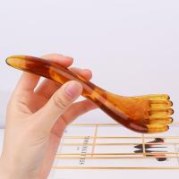 China Instrument classification Class I Resin Beeswax Scalp Massage Comb for Health Care for sale