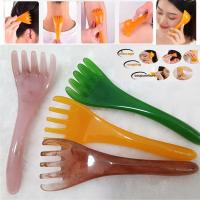 China Instrument classification Class I Resin Beeswax Scalp Massage Comb for Health Care for sale