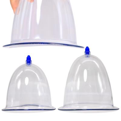 China Transparent Back Cupping Set for Hips Trainer and Breast Enlargement 1 Year Shelf Life for sale