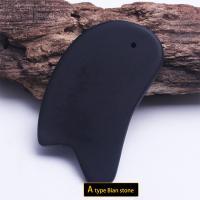 China Massage Tool Natural Bian Stone Gua Sha for Facial Tools Scraping Massage for sale