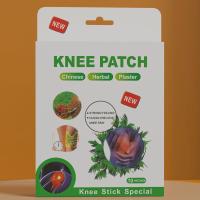 China 10pcs/box Natural Wormwood Herbal Knee Pain Relief Knee Patch for Herbal Plaster for sale