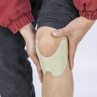 China 10pcs/box Natural Wormwood Herbal Knee Pain Relief Knee Patch for Herbal Plaster for sale