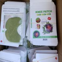 China 10pcs/box Natural Wormwood Herbal Knee Pain Relief Knee Patch for Herbal Plaster for sale