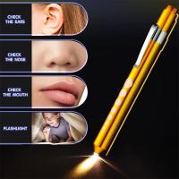 China Yellow Light Medical Pen Torch Light for Nurse Students and Doctors by Manufacturers for sale
